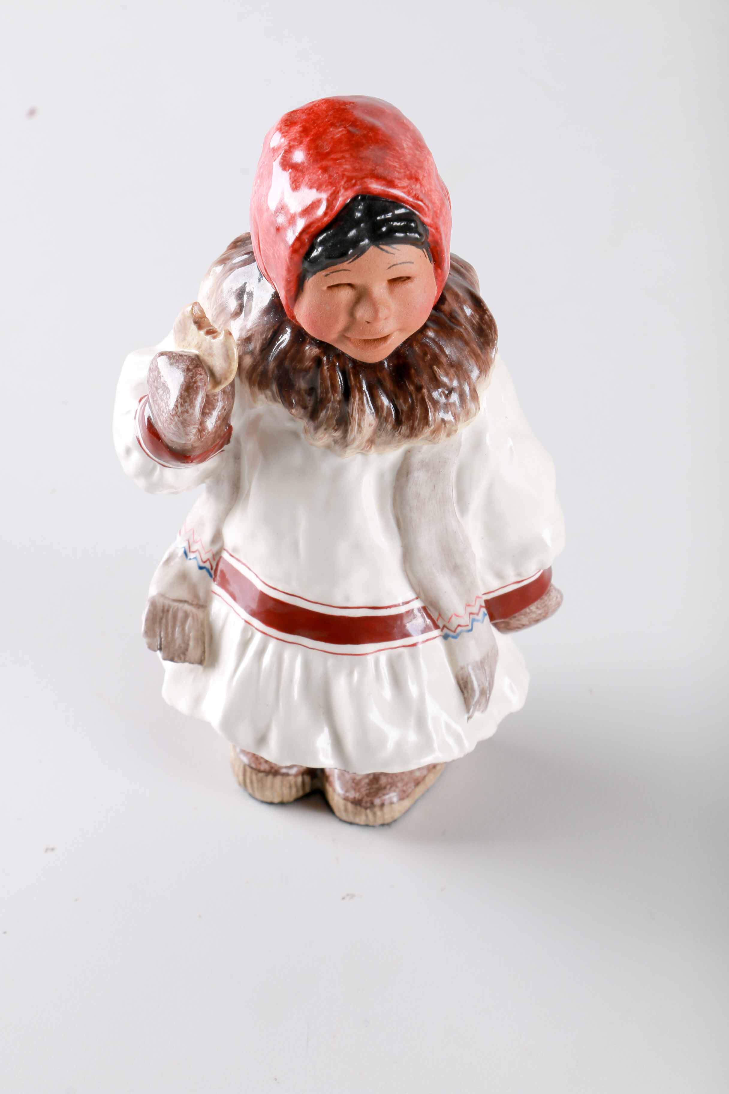 C. Alan Johnson Ceramic Inuit Figurines | EBTH