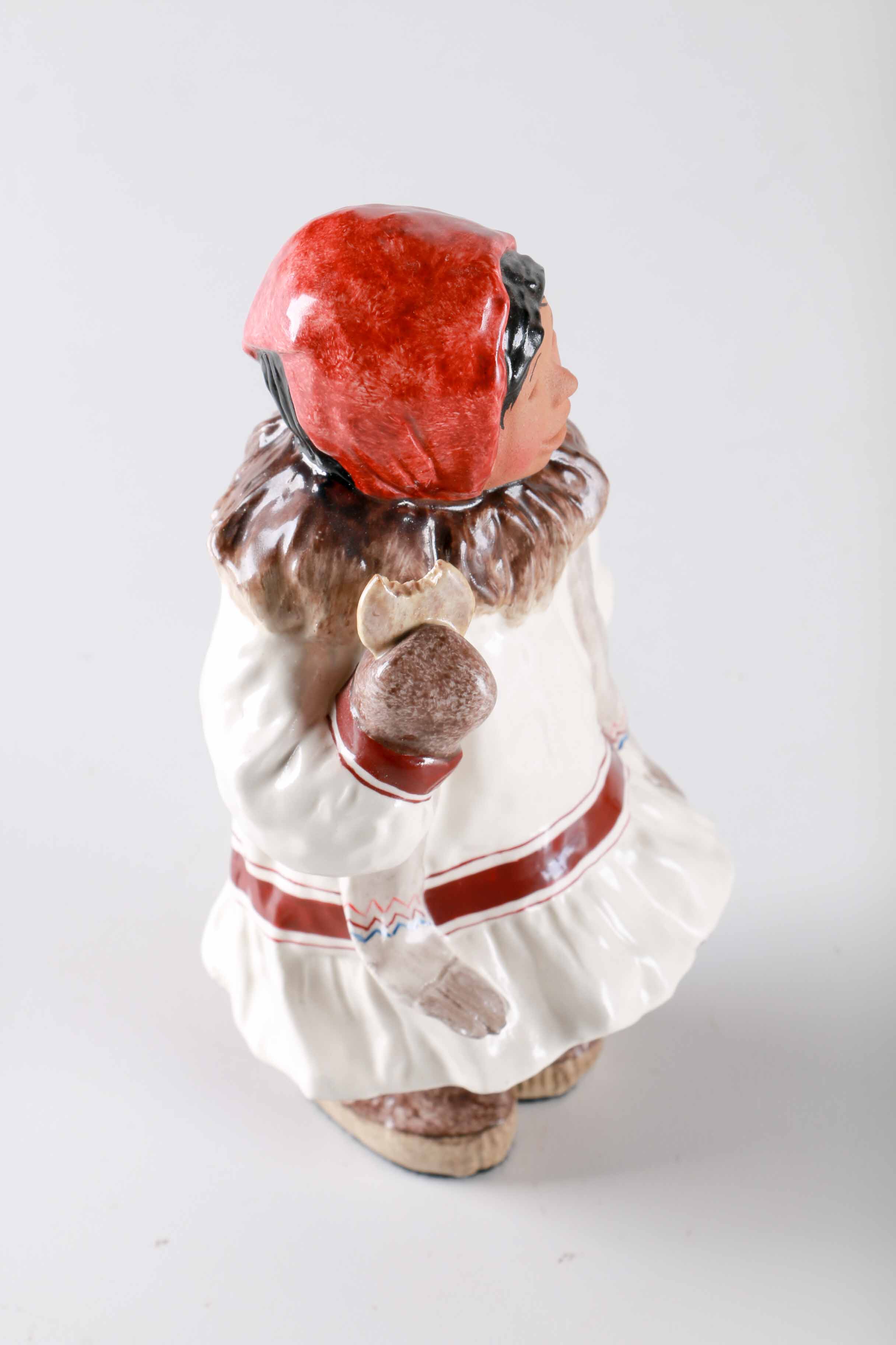 C. Alan Johnson Ceramic Inuit Figurines | EBTH