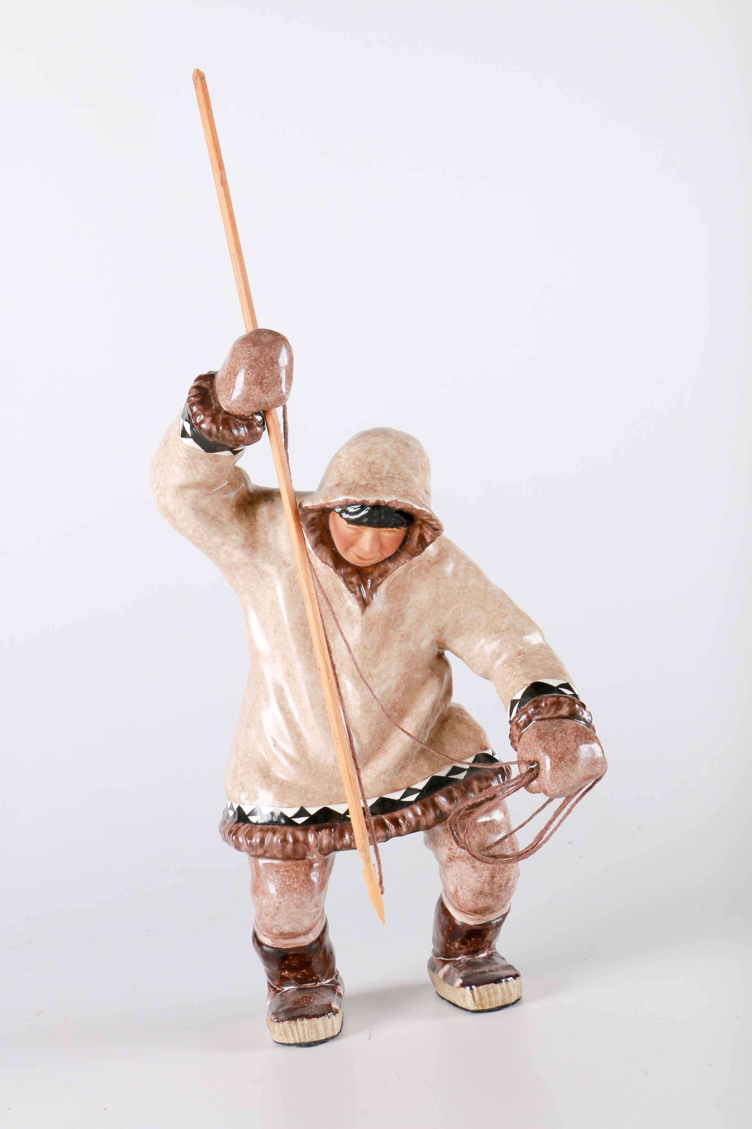 C. Alan Johnson Ceramic Inuit Figurines | EBTH