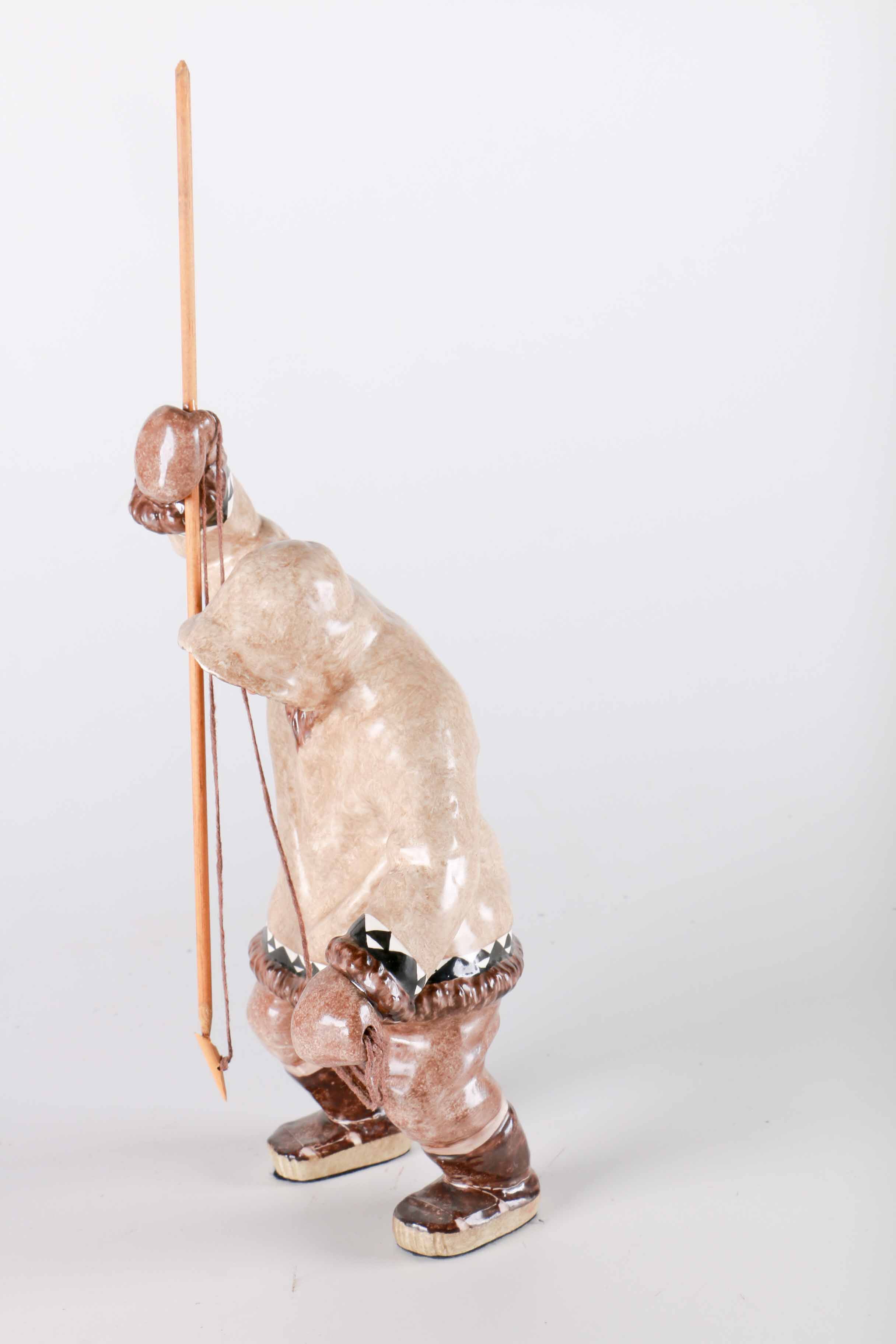 C. Alan Johnson Ceramic Inuit Figurines | EBTH