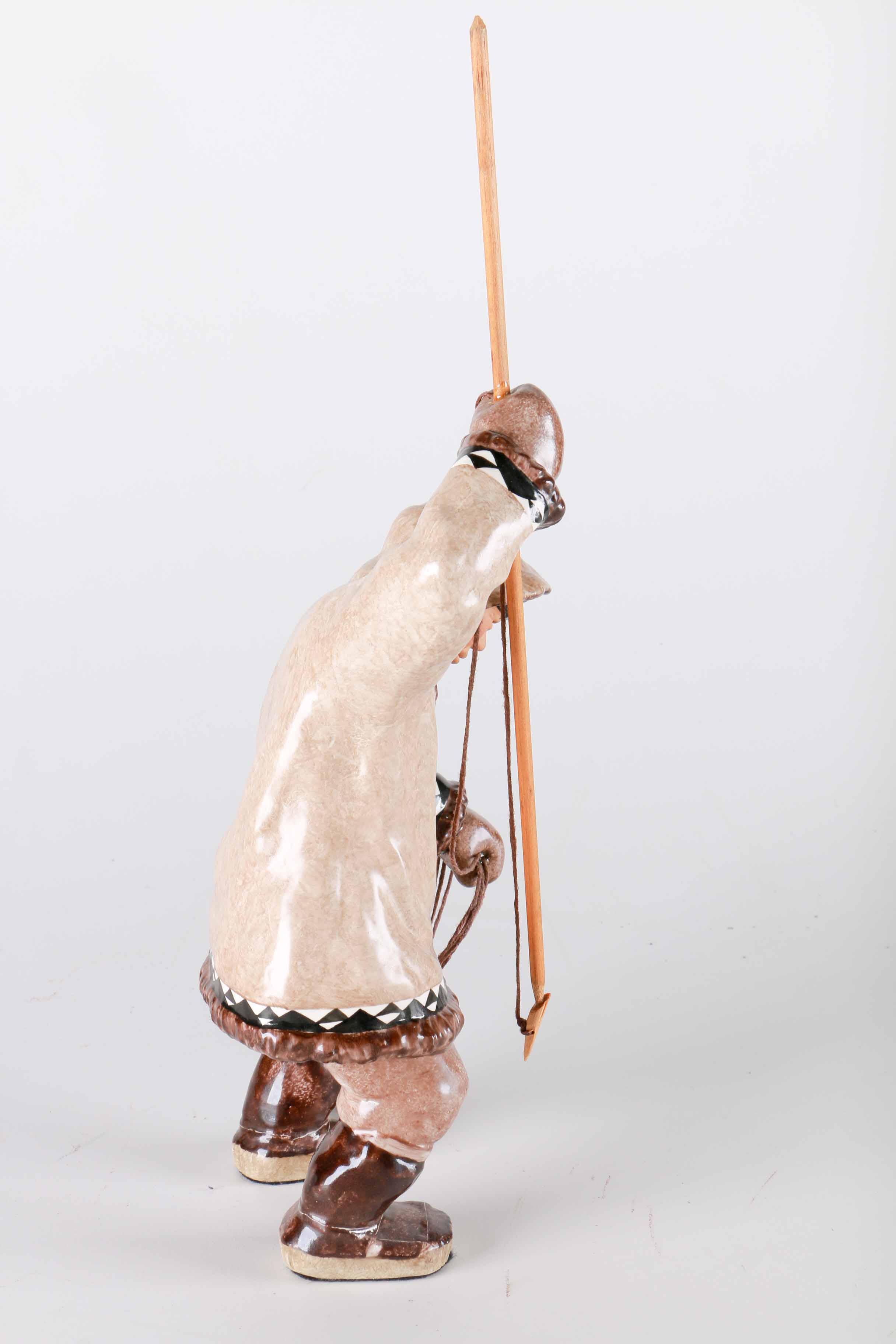 C. Alan Johnson Ceramic Inuit Figurines | EBTH