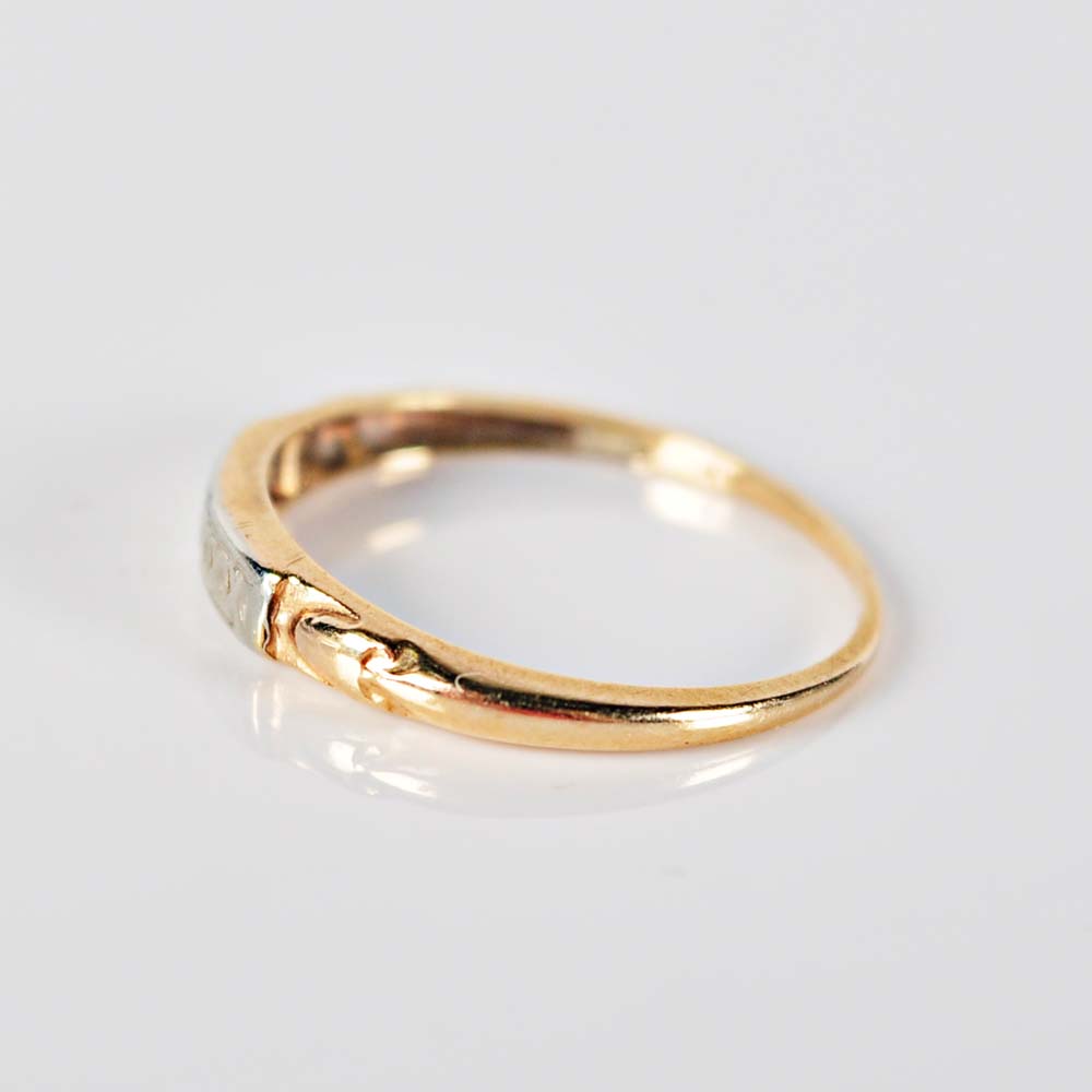 14K Two-Tone Ring | EBTH