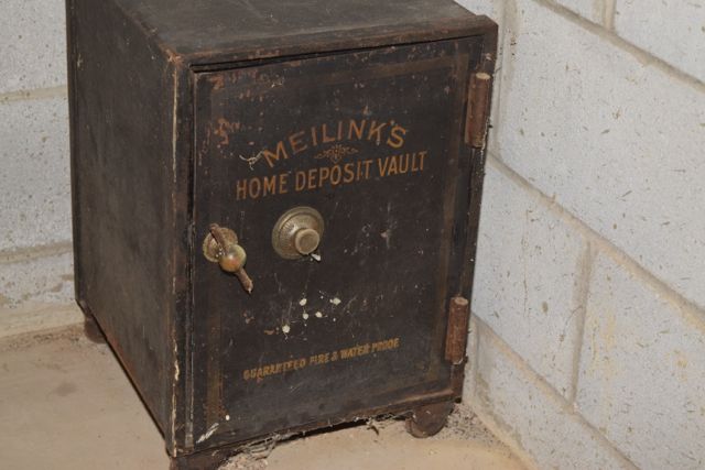 Antique Meilink's Home Deposit Vault Combination Safe | EBTH