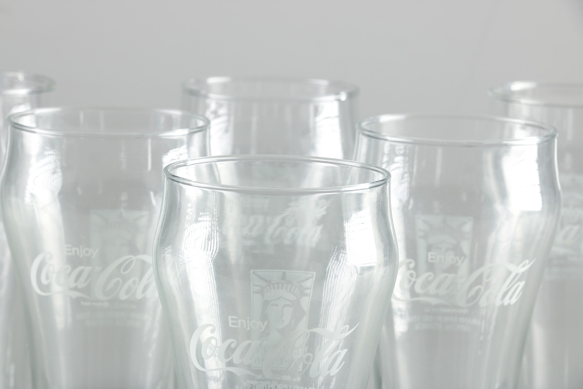 Coca-Cola Liberty Glasses | EBTH