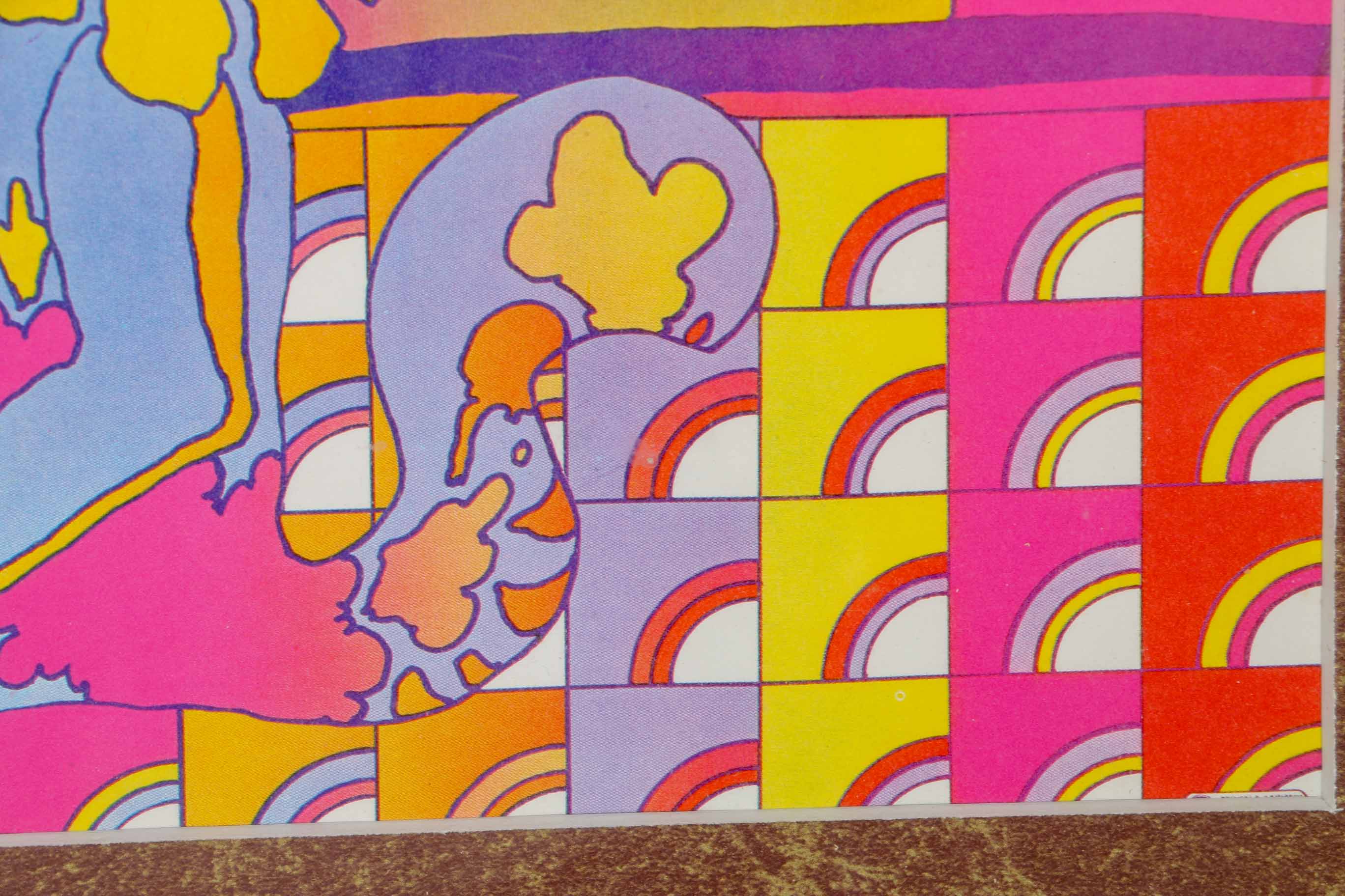 Peter Max Offset Lithograph on Paper "Apollo 11 Man Must Moon" | EBTH