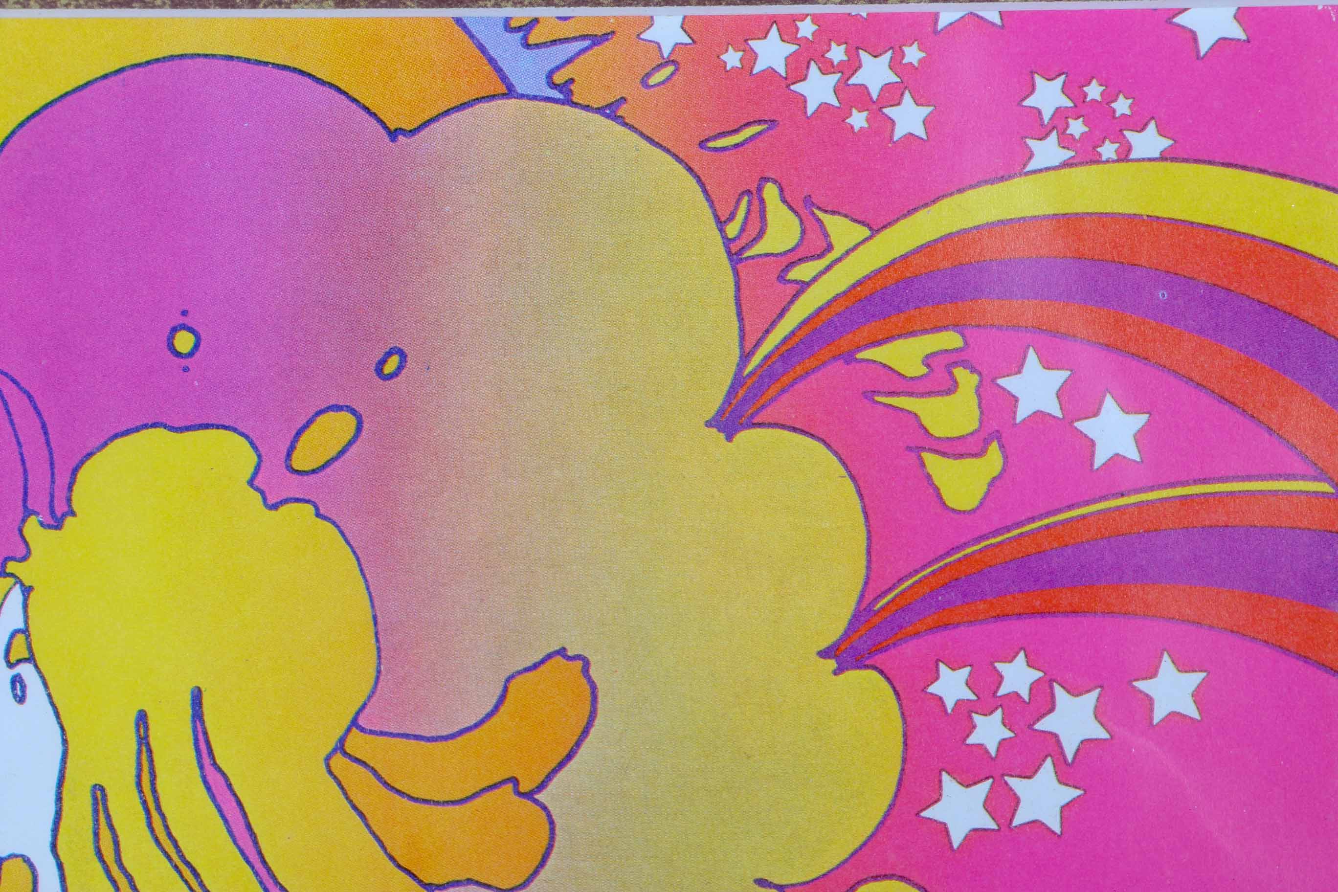 Peter Max Offset Lithograph on Paper "Apollo 11 Man Must Moon" | EBTH
