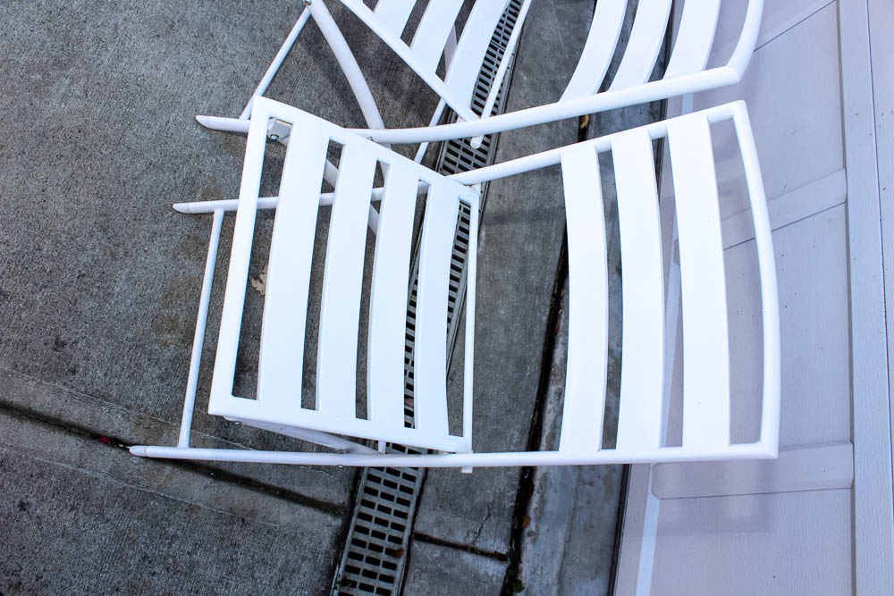 Frontgate Heavy Duty Outdoor Folding Chairs | EBTH