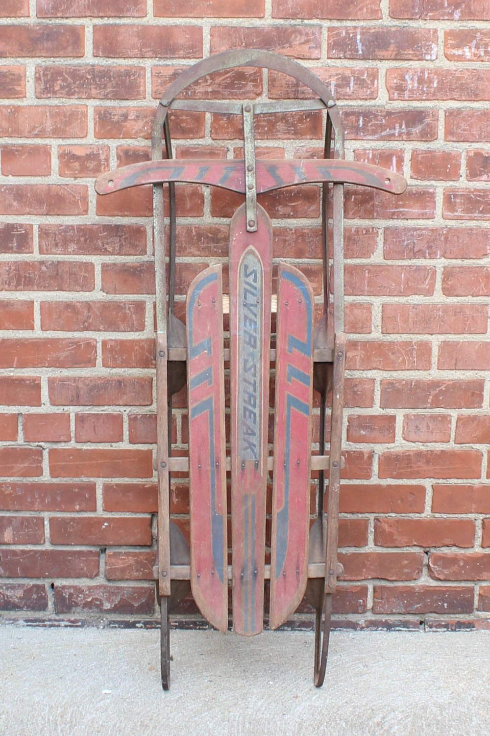 Vintage Silver Streak Sled | EBTH
