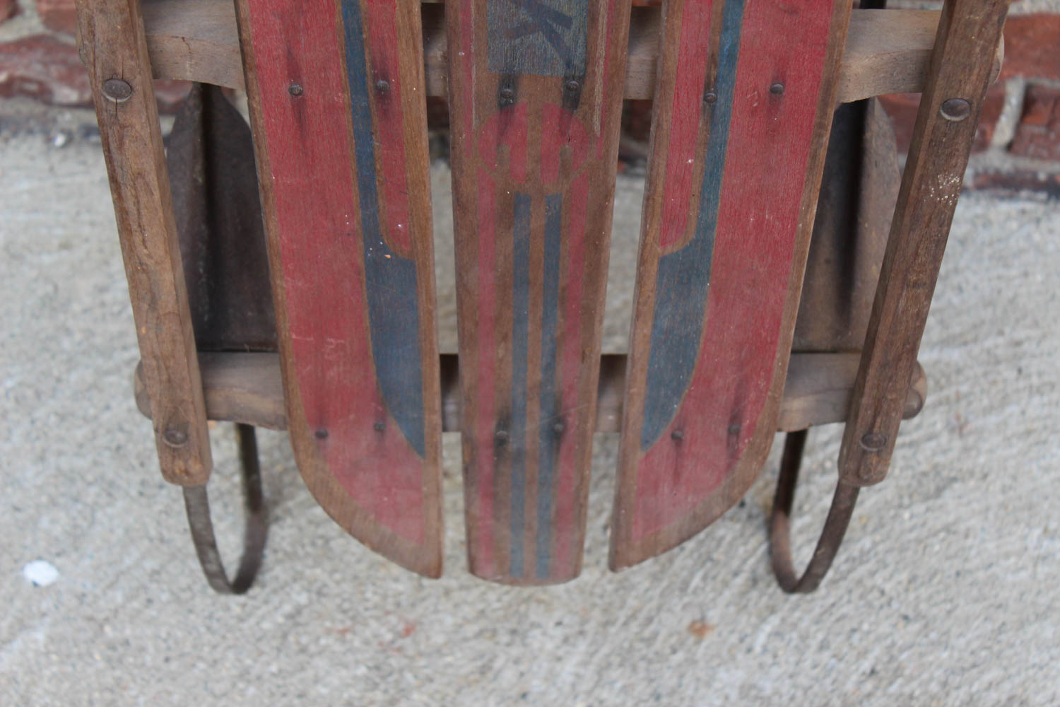 Vintage Silver Streak Sled | EBTH