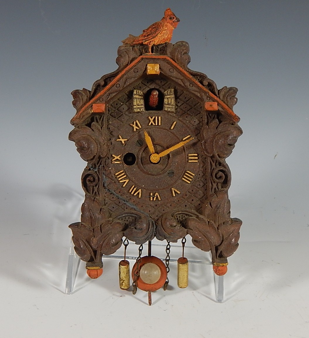 Miniature August Keebler Cuckoo-Style Wall Clock | EBTH
