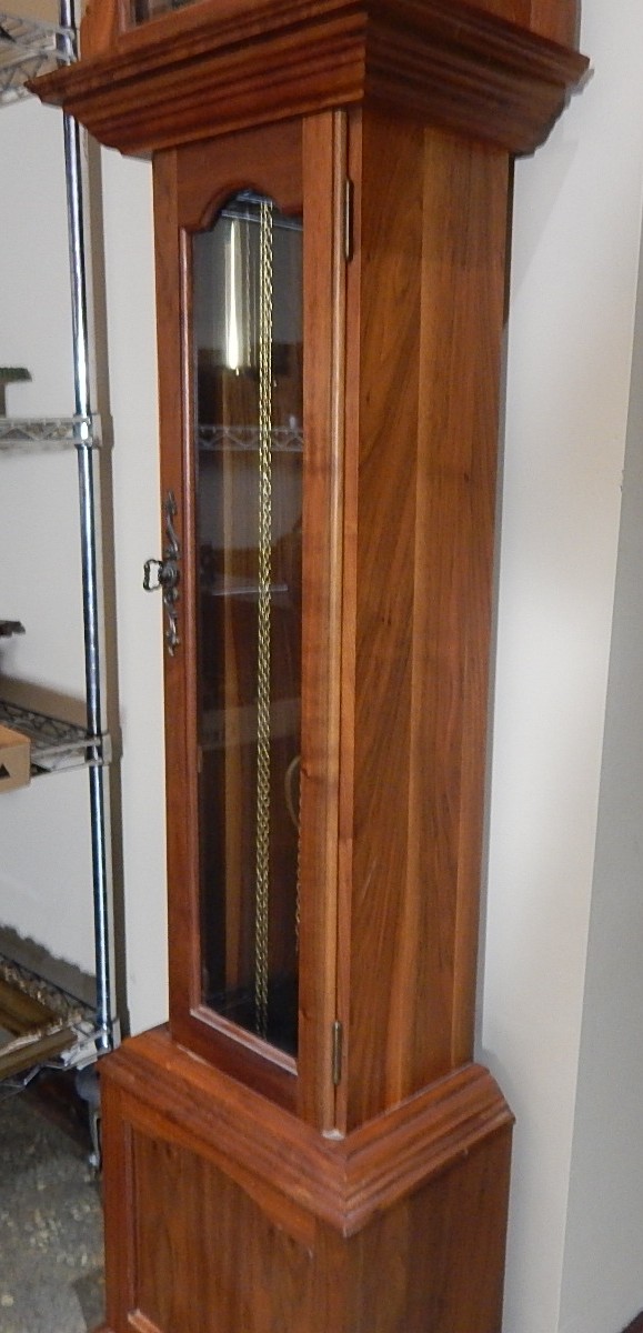 Emperor Germany Black Walnut Grandmother Clock | EBTH