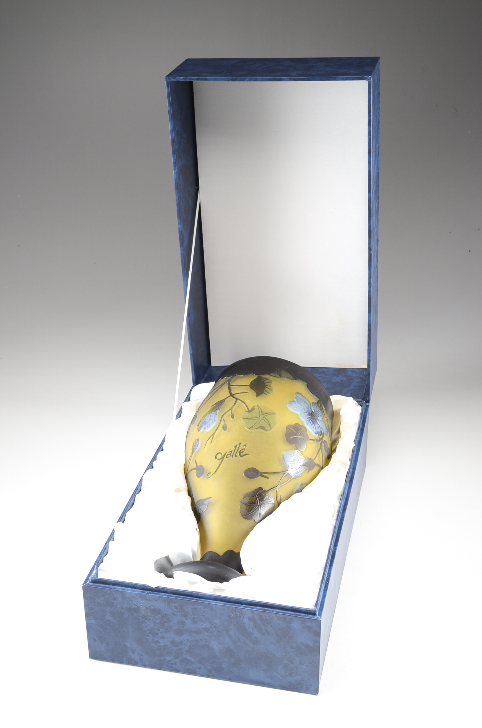 Reproduction Gallé Glass Vase | EBTH