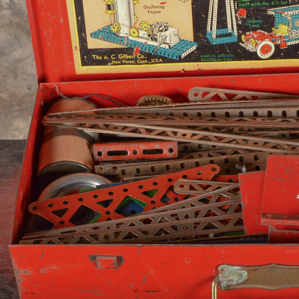 Three Vintage Erector Sets | EBTH
