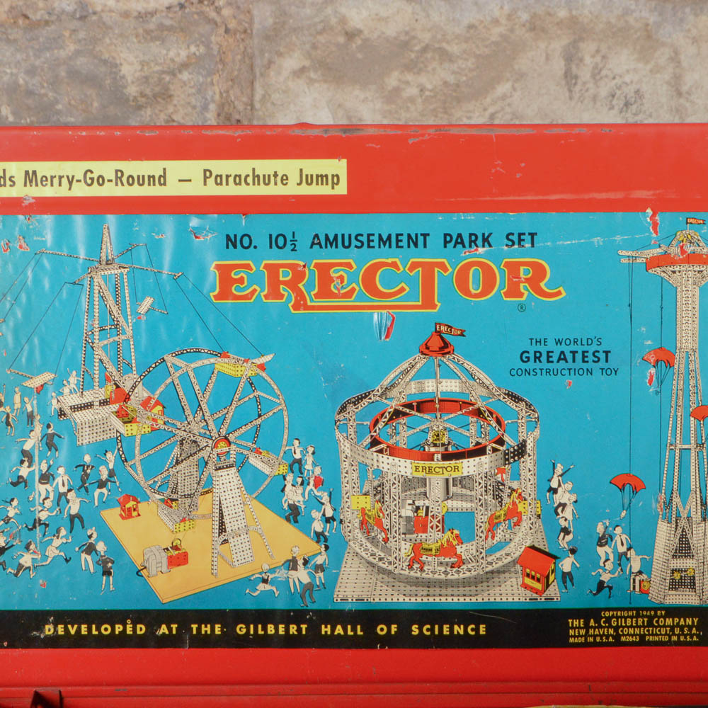 Three Vintage Erector Sets | EBTH