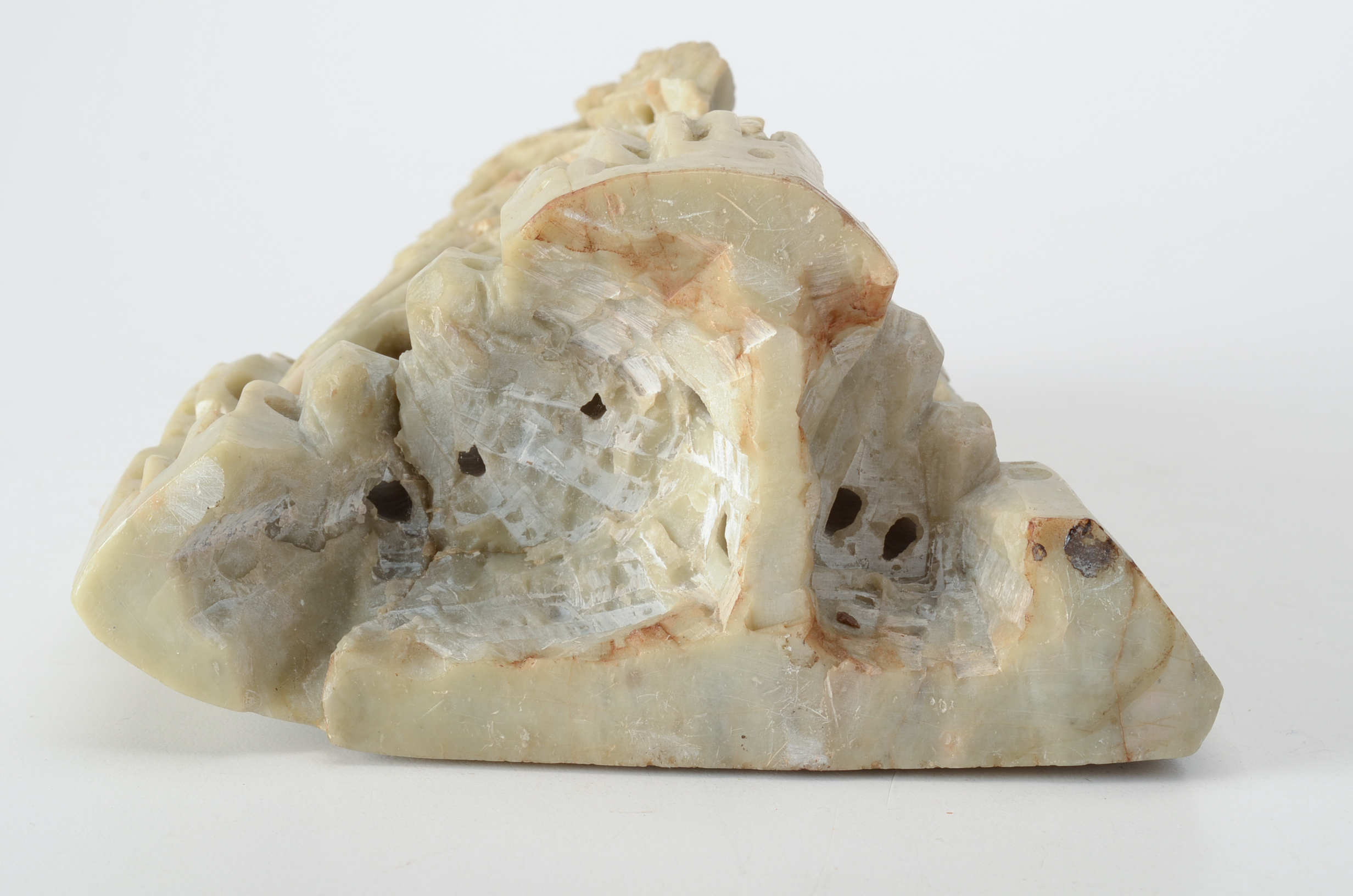 Chinese Soapstone Inkwell and Vase | EBTH