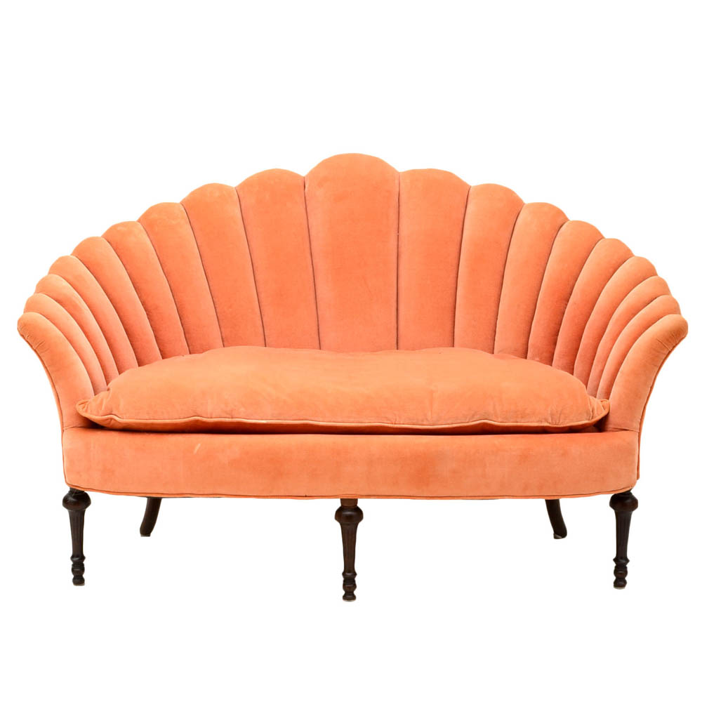 Vintage Shell Settee | EBTH