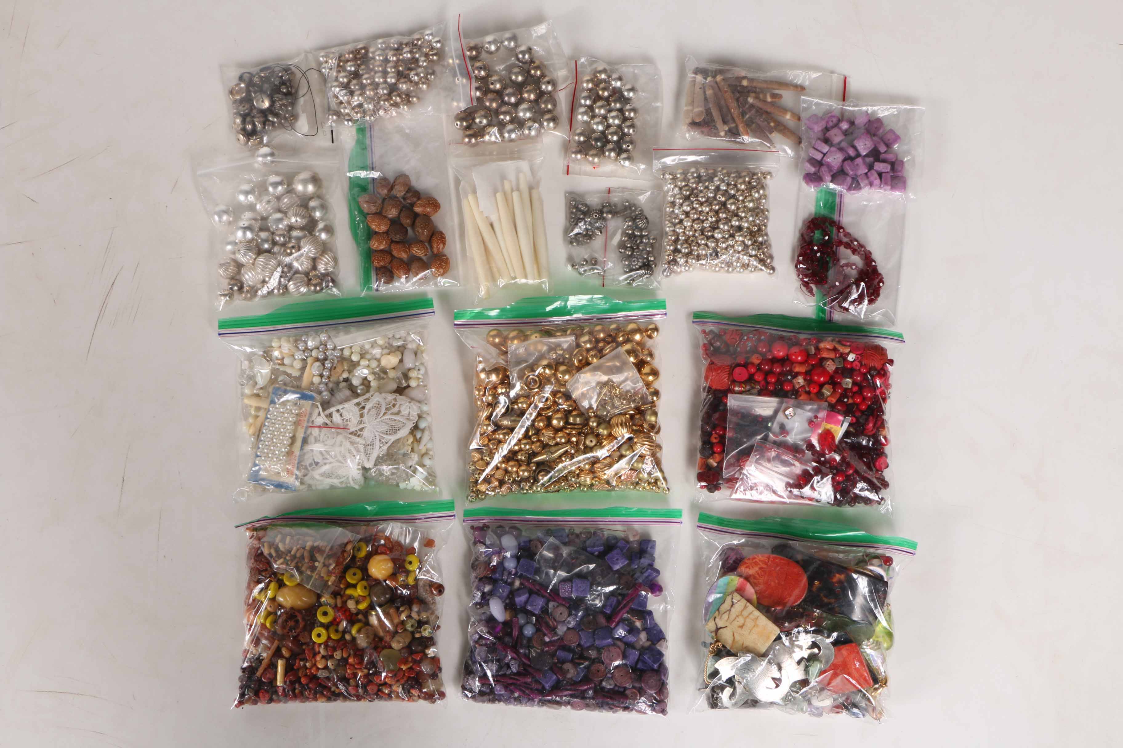 Large Organized Collection of Beads | EBTH