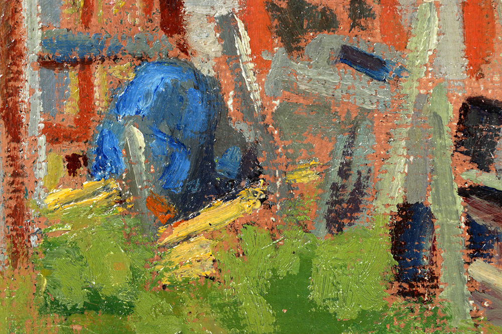 Oil Painting Rural Scene by Belle Hoffman | EBTH
