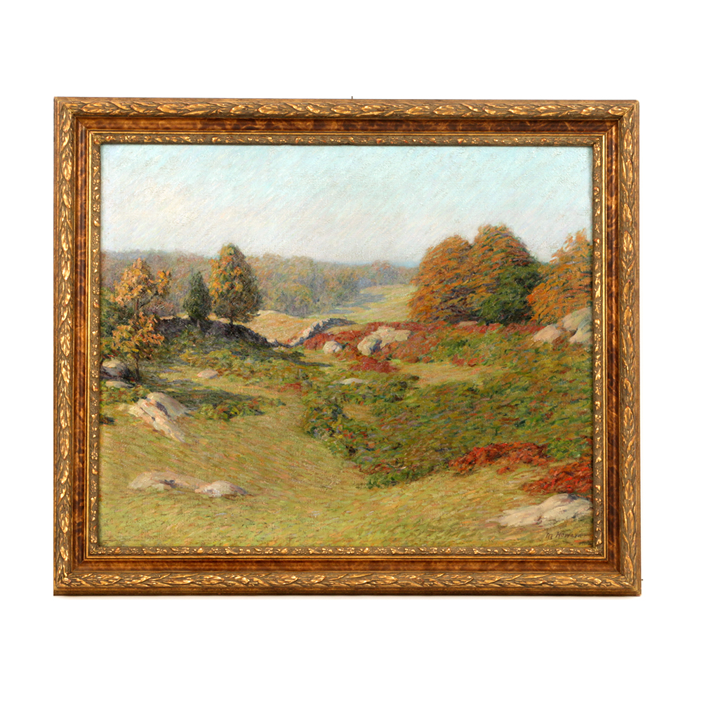 Marion P. Howard Oil on Canvas Autumn Landscape | EBTH