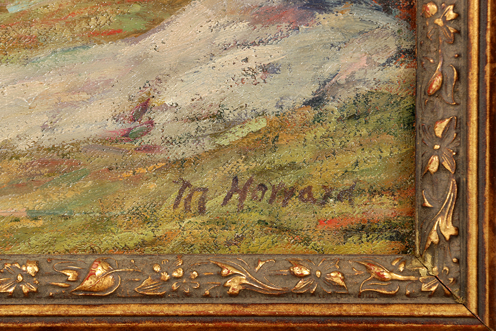 Marion P. Howard Oil on Canvas Autumn Landscape | EBTH