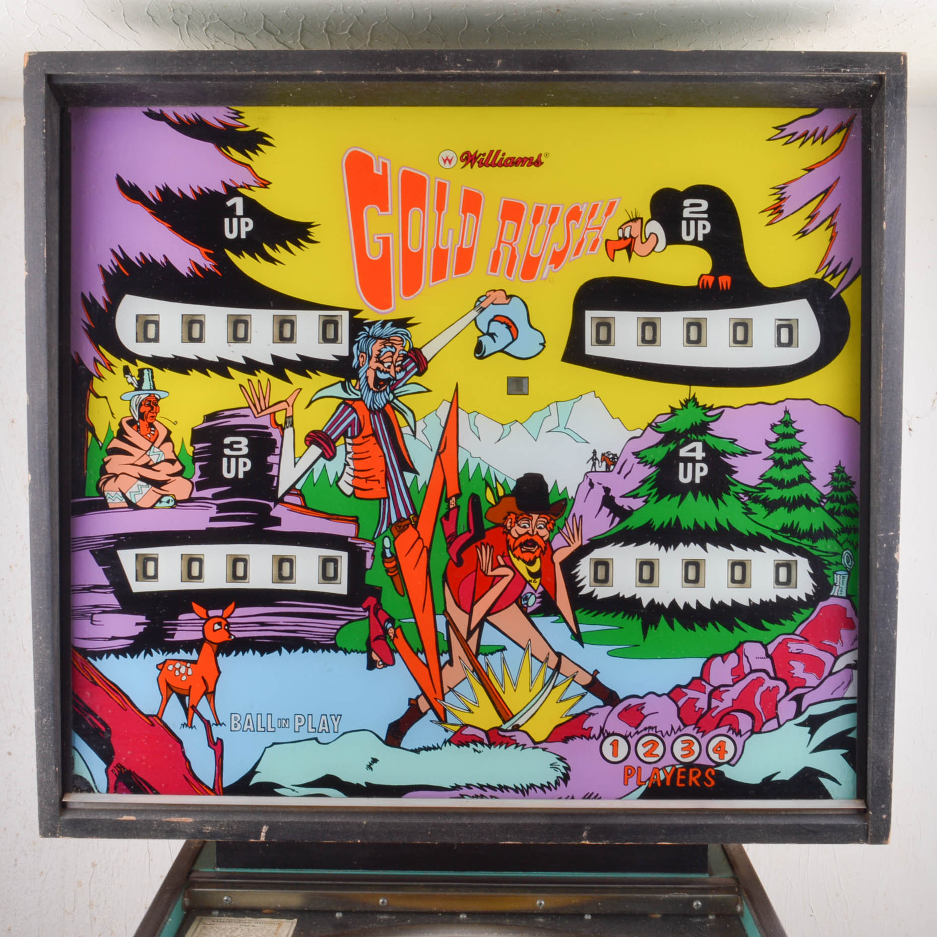 Gold Rush Pinball Machine by Williams | EBTH