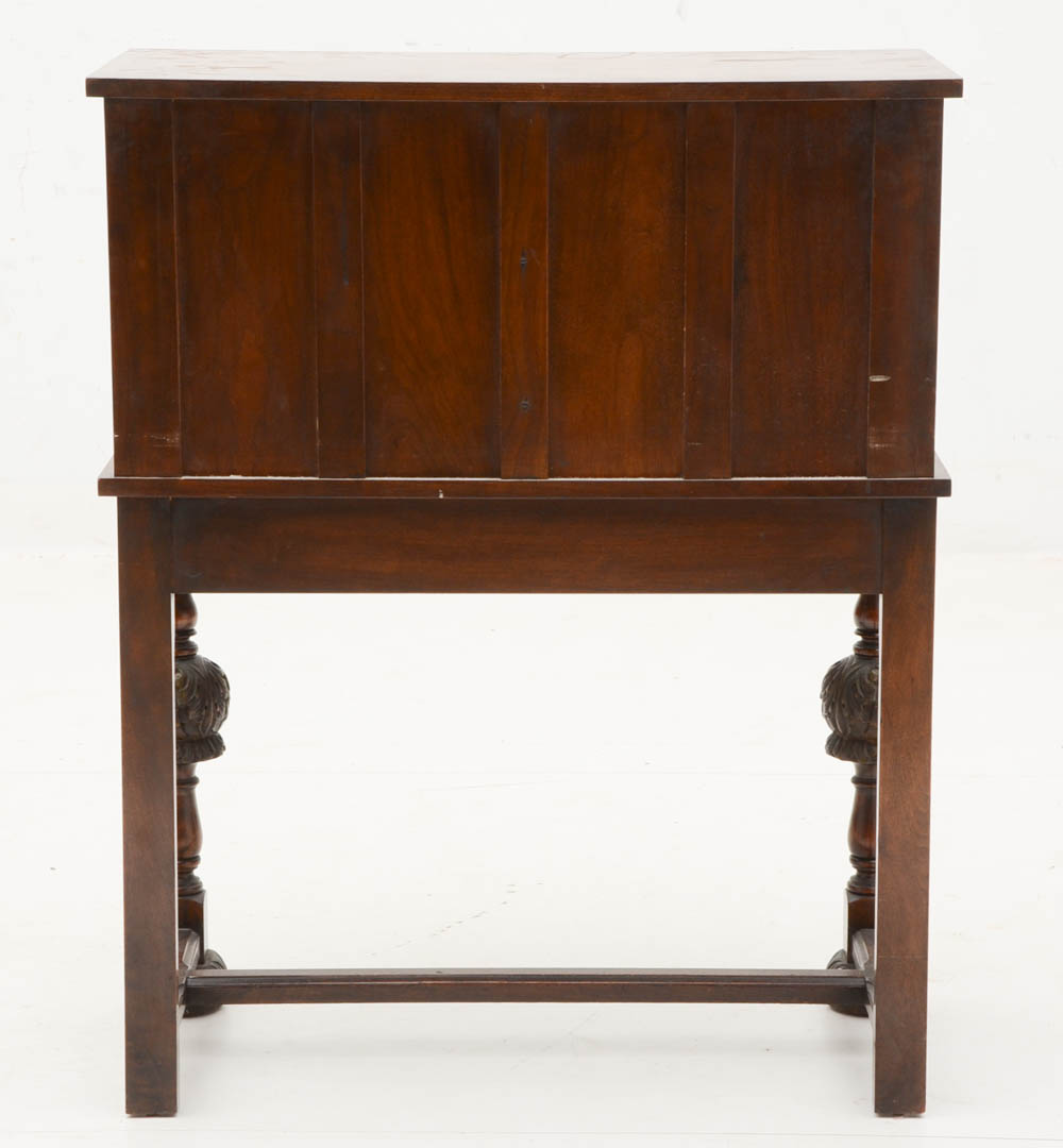 Antique Carved Highboy Cabinet | EBTH