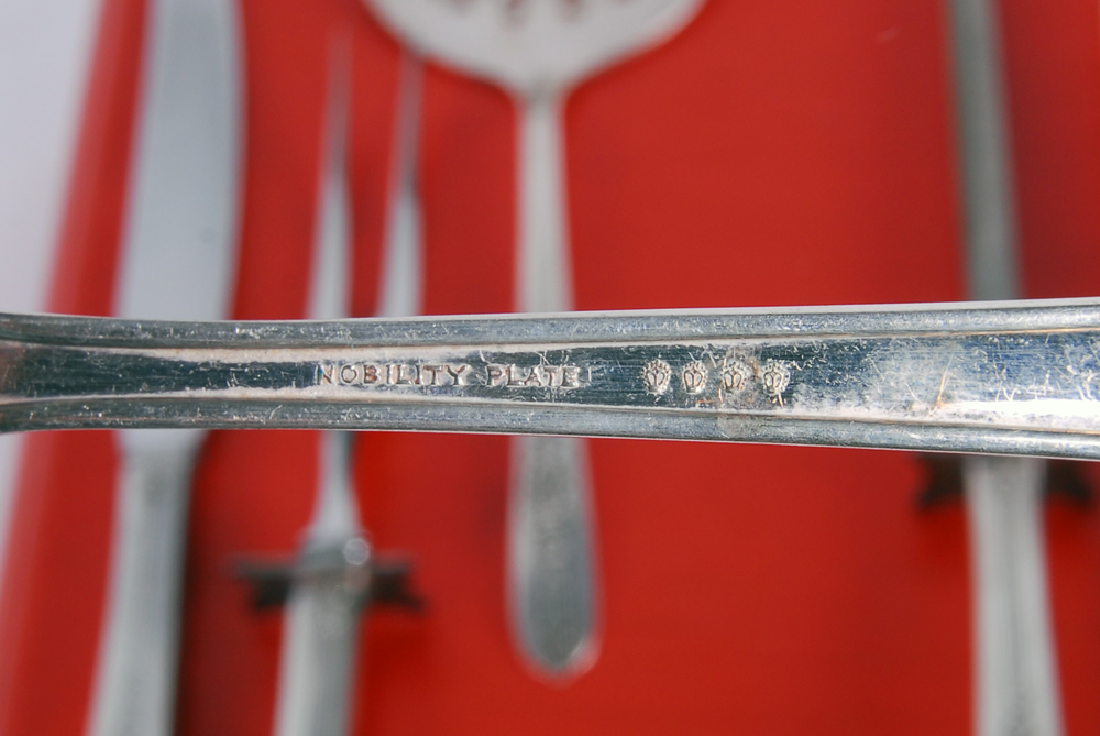 Nobility Plate Flatware Set | EBTH