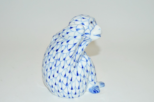 Hand Painted Porcelain Monkey Figurines | EBTH