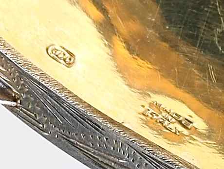 Decorative Italian 800 Silver Compact | EBTH