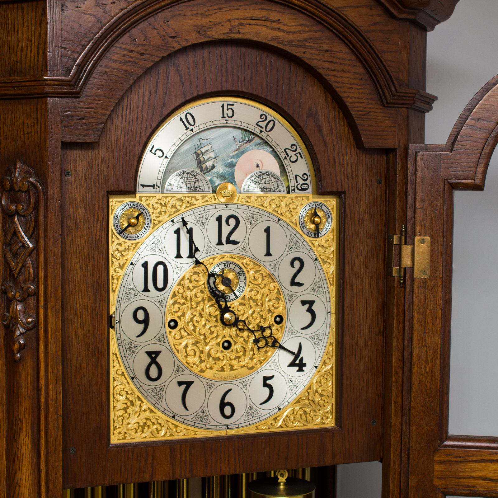 Herschede Grandfather Clock | EBTH