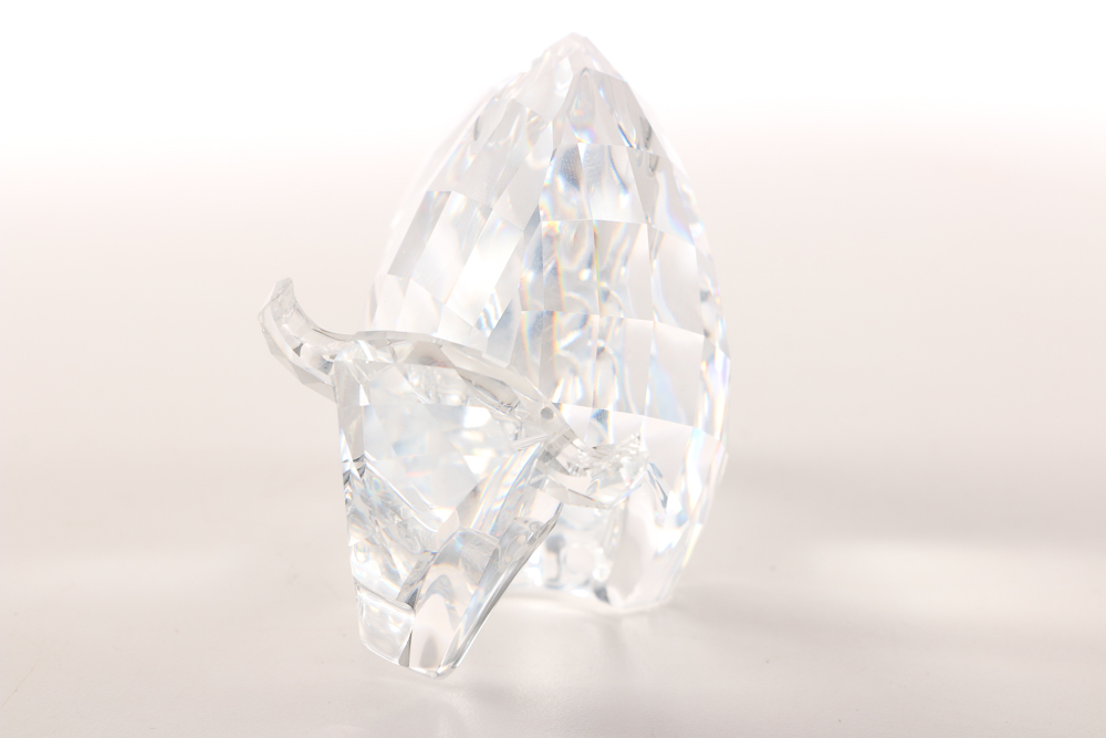 Swarovski Crystal Buffalo Paperweight | EBTH