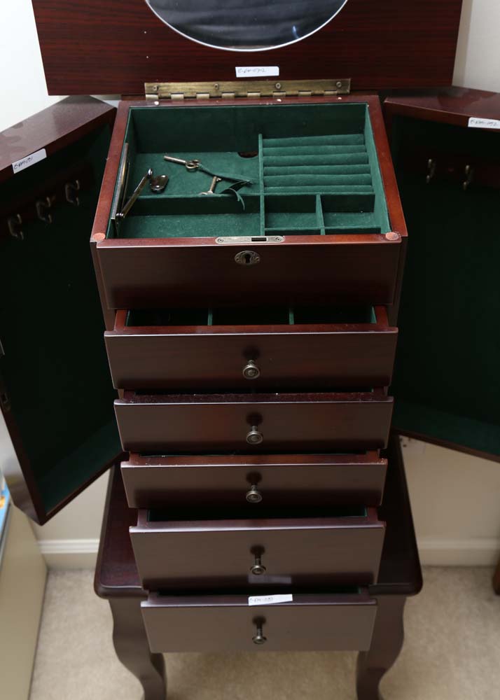 Thomas Pacconi Jewelry Armoire | EBTH