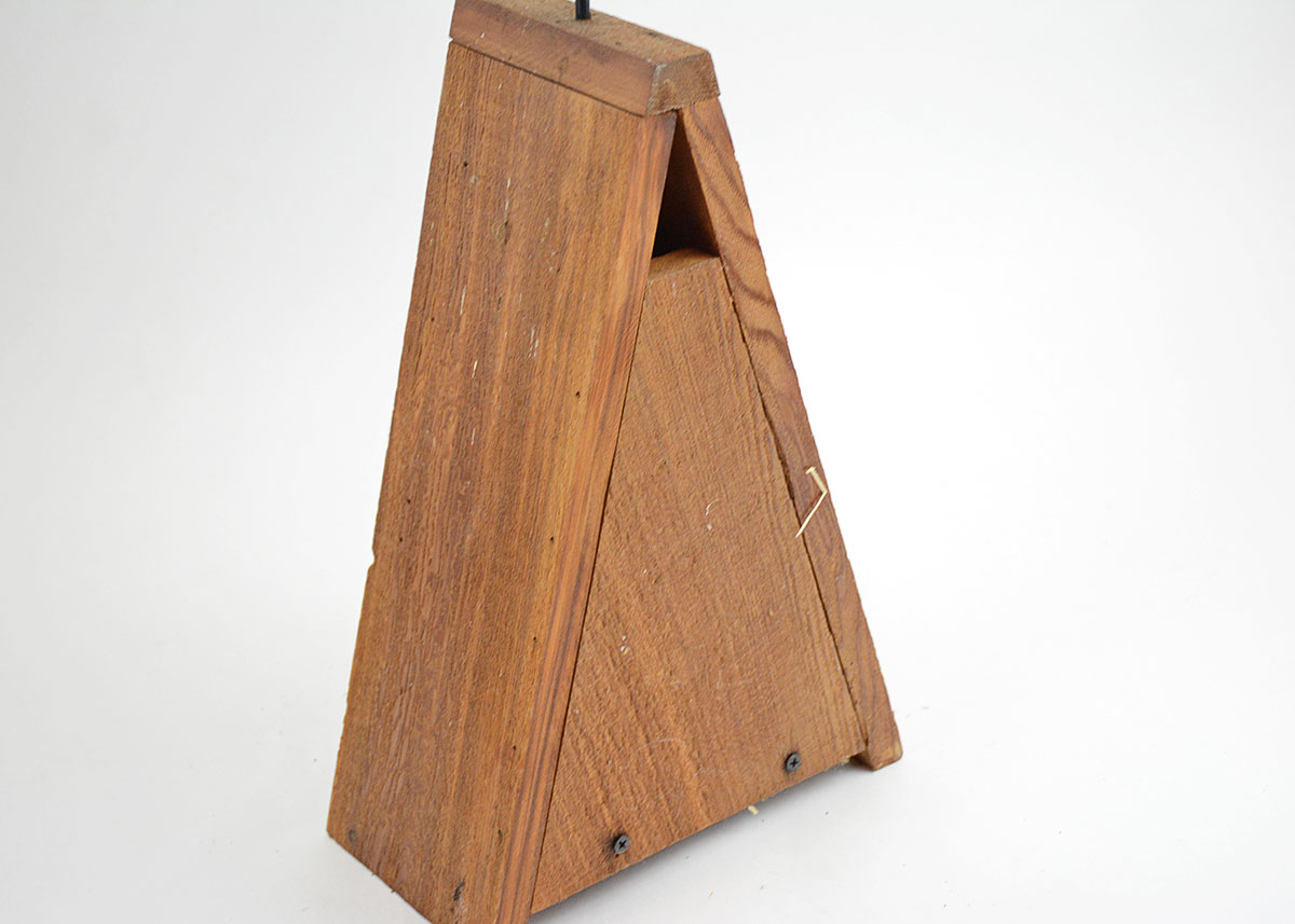 Triangular Birdhouse with Face | EBTH