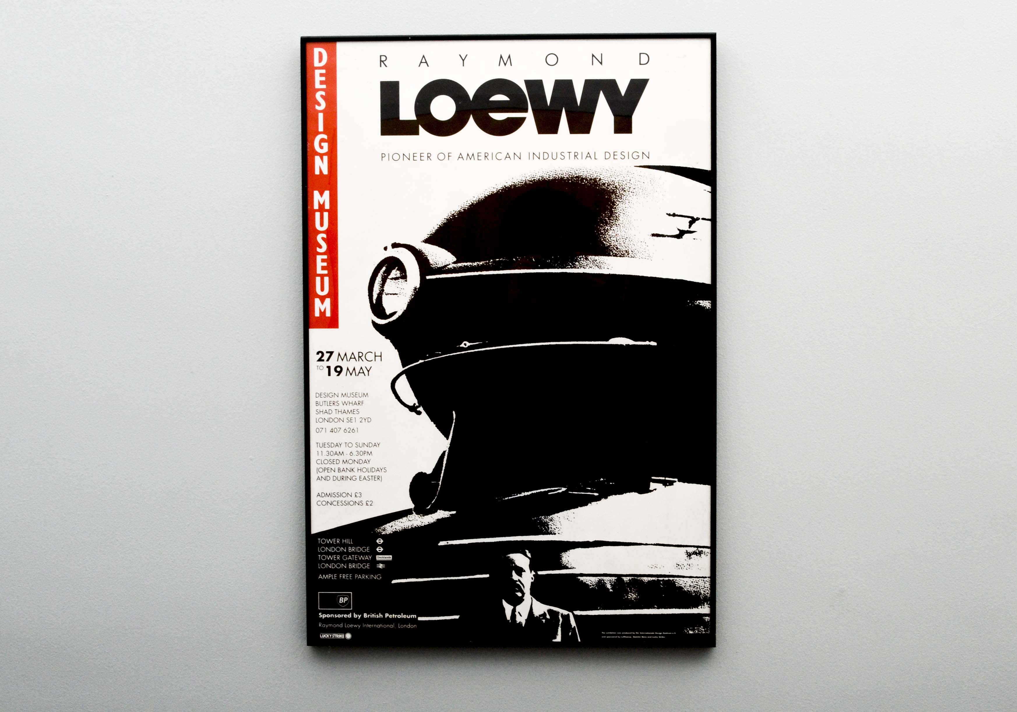 Raymond Loewy Design Museum Poster | EBTH