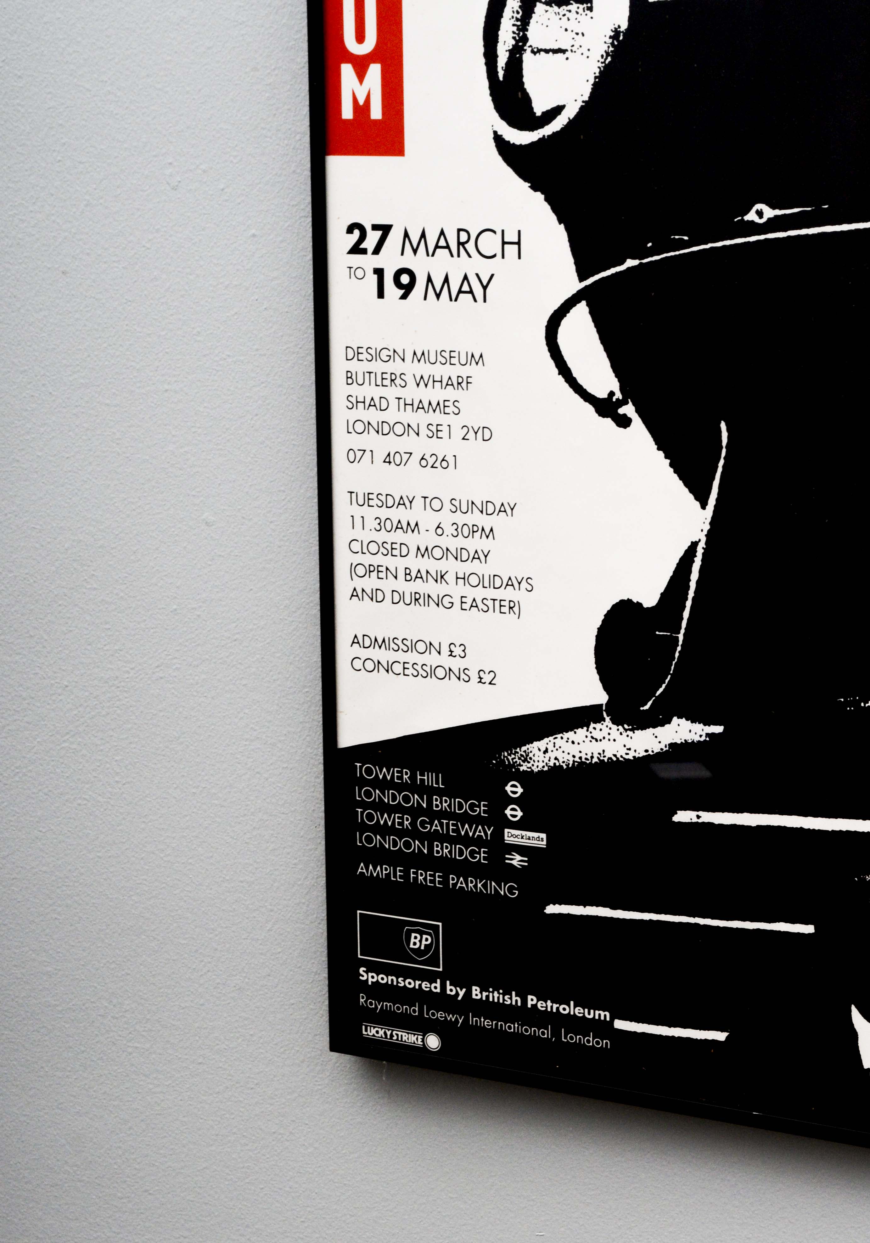 Raymond Loewy Design Museum Poster | EBTH
