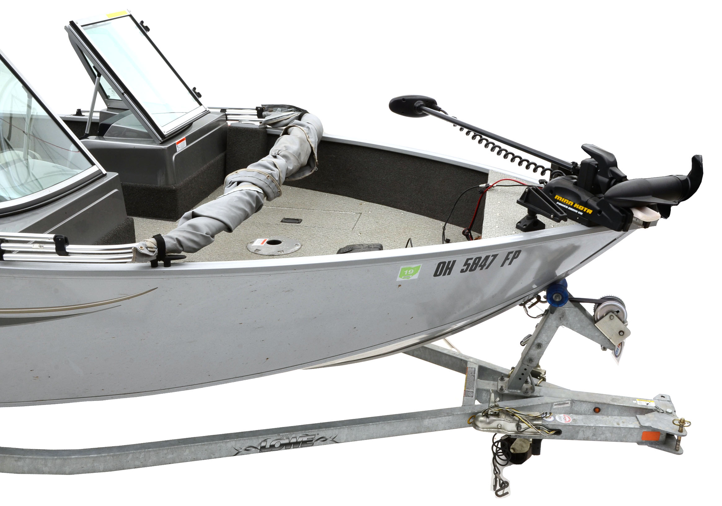 2013 Lowe Fishing Machine 165 Pro Side Console Boat With Trailer | EBTH