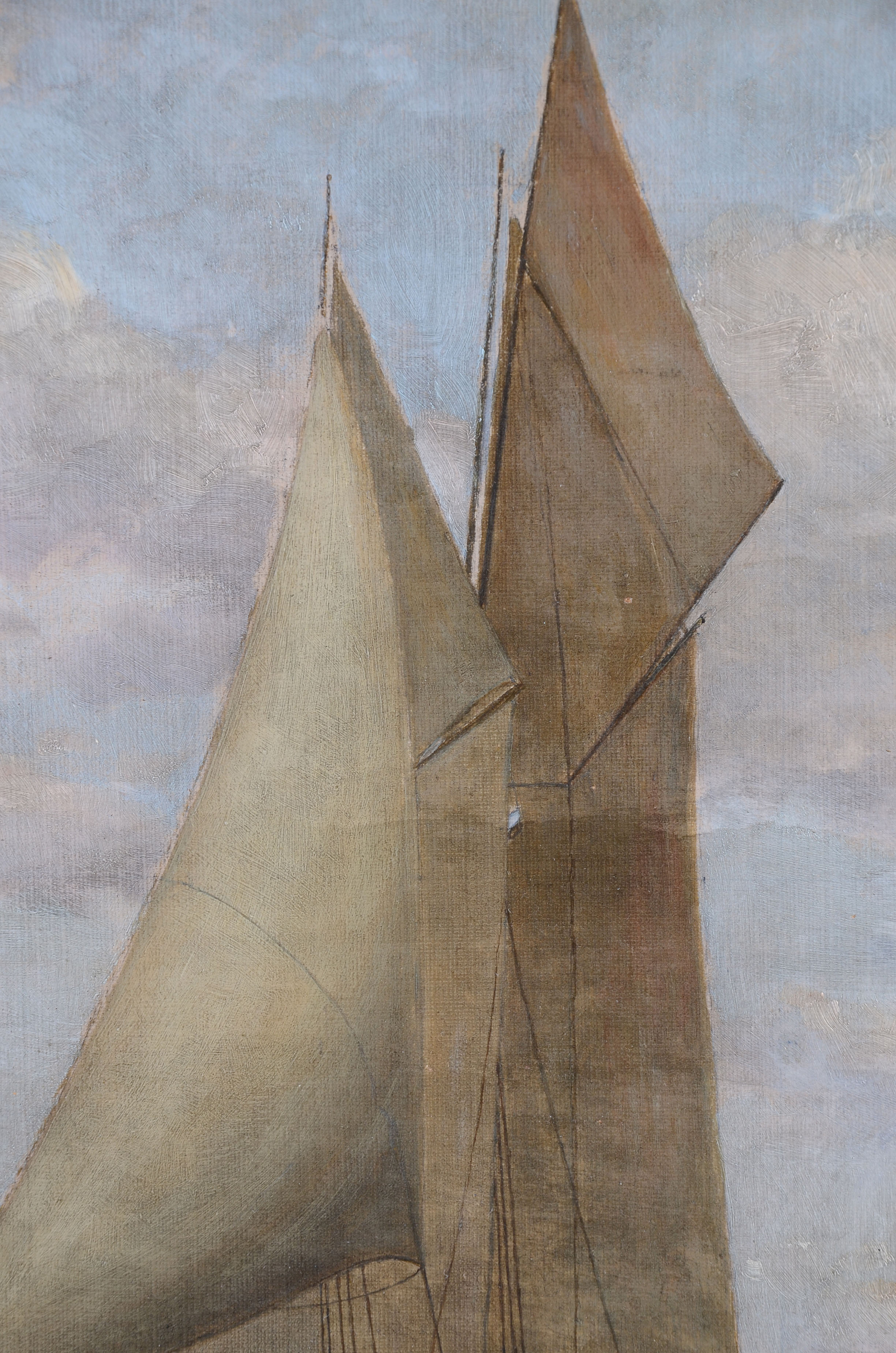 Silas Martin Original 19th Century Oil on Canvas Maritime Painting | EBTH