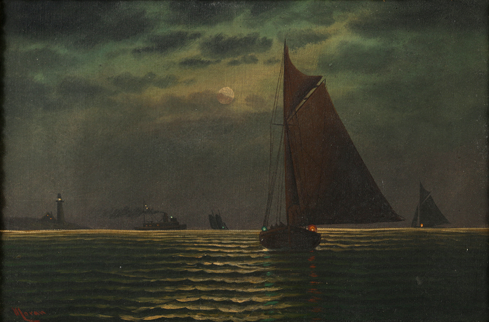 Edward Moran Oil on Canvas Seascape | EBTH