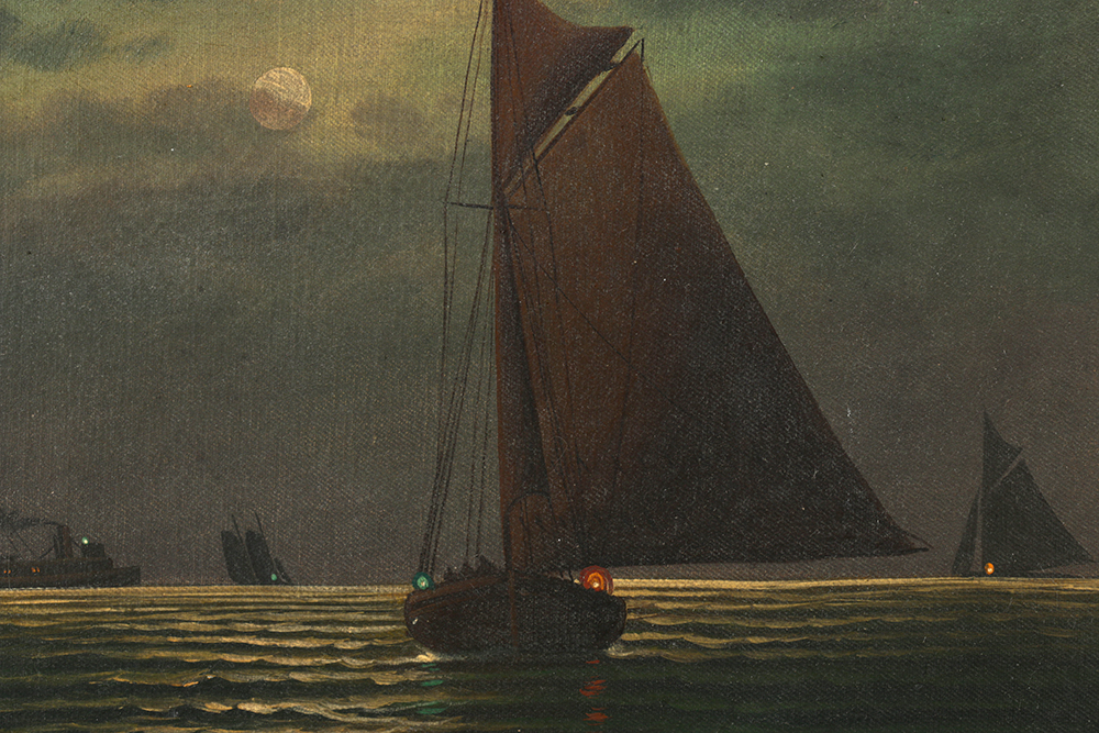 Edward Moran Oil on Canvas Seascape | EBTH