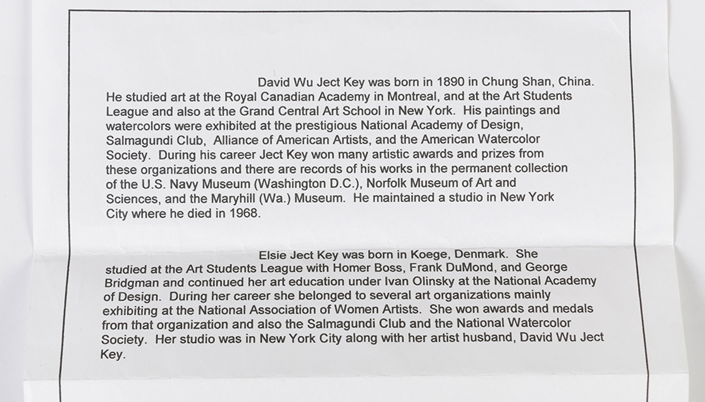 David Wu Ject-Key Oil on Canvas Female Nude | EBTH