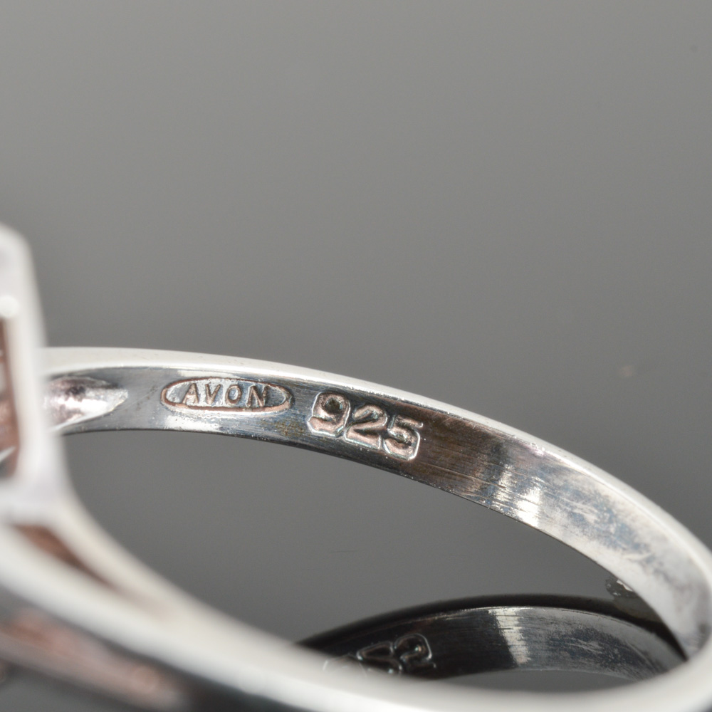 Sterling Silver Amethyst Ring by Avon | EBTH