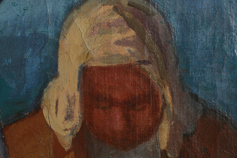 A Fine Mural by Herman Wessel, "Cancale (The Bretons)" | EBTH