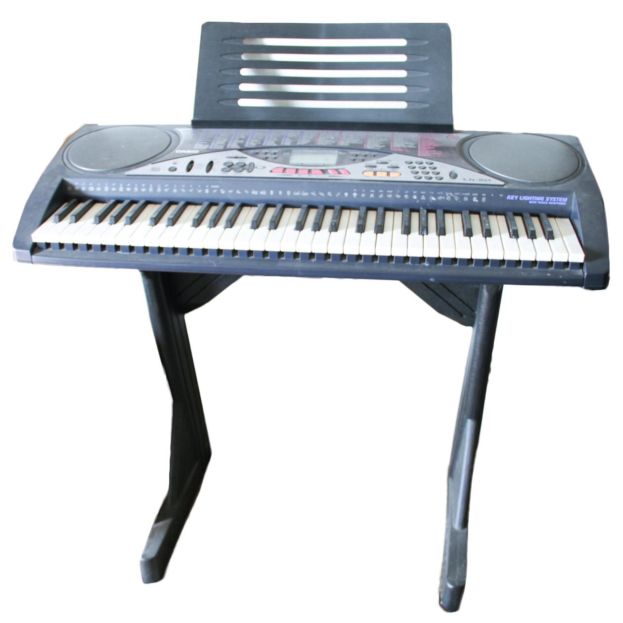 Casio LK-50 Electronic Keyboard With Stand | EBTH