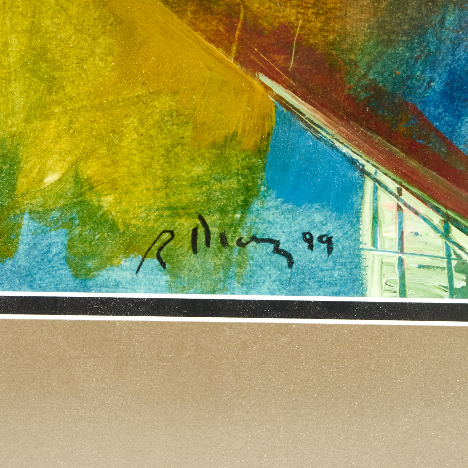 Rolando Diaz Original Painting "Mother and Child" | EBTH