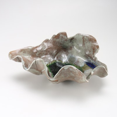 Charles B. Nalle Glass on Clay Wall Art : EBTH