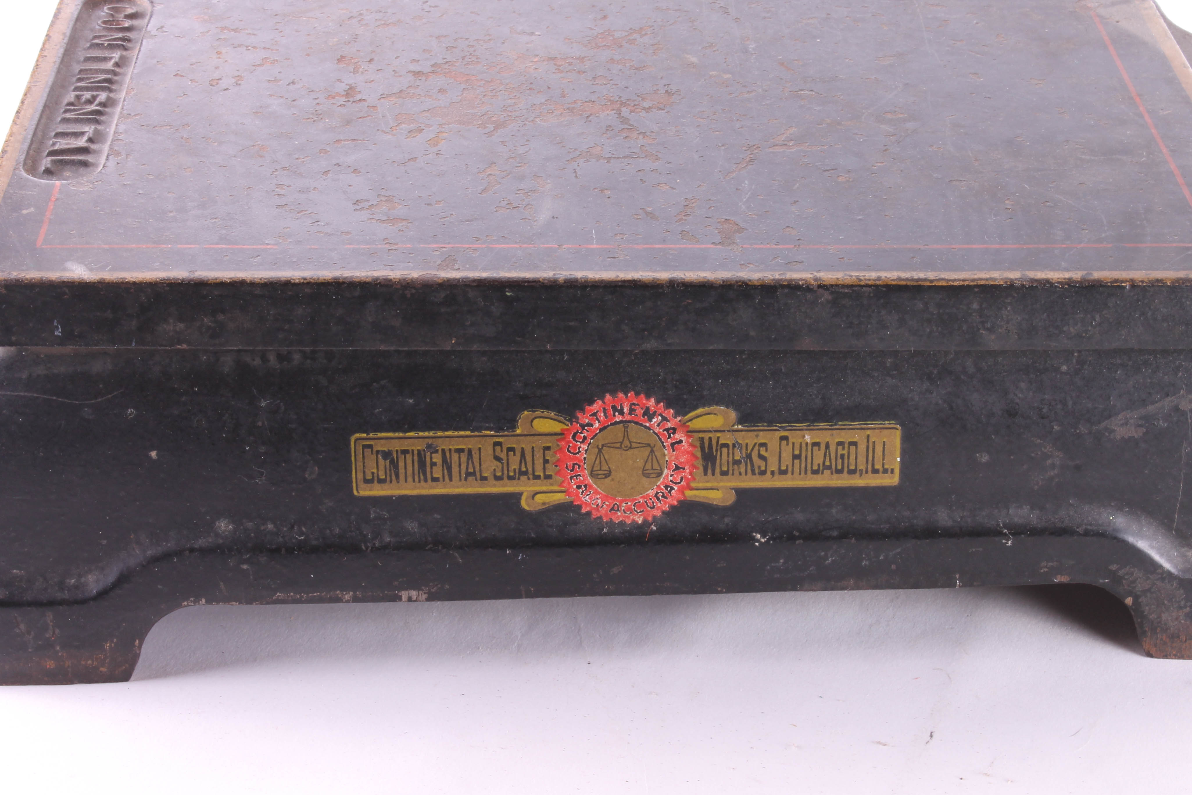 Cast Iron and Brass Continental Scale Works Scale | EBTH