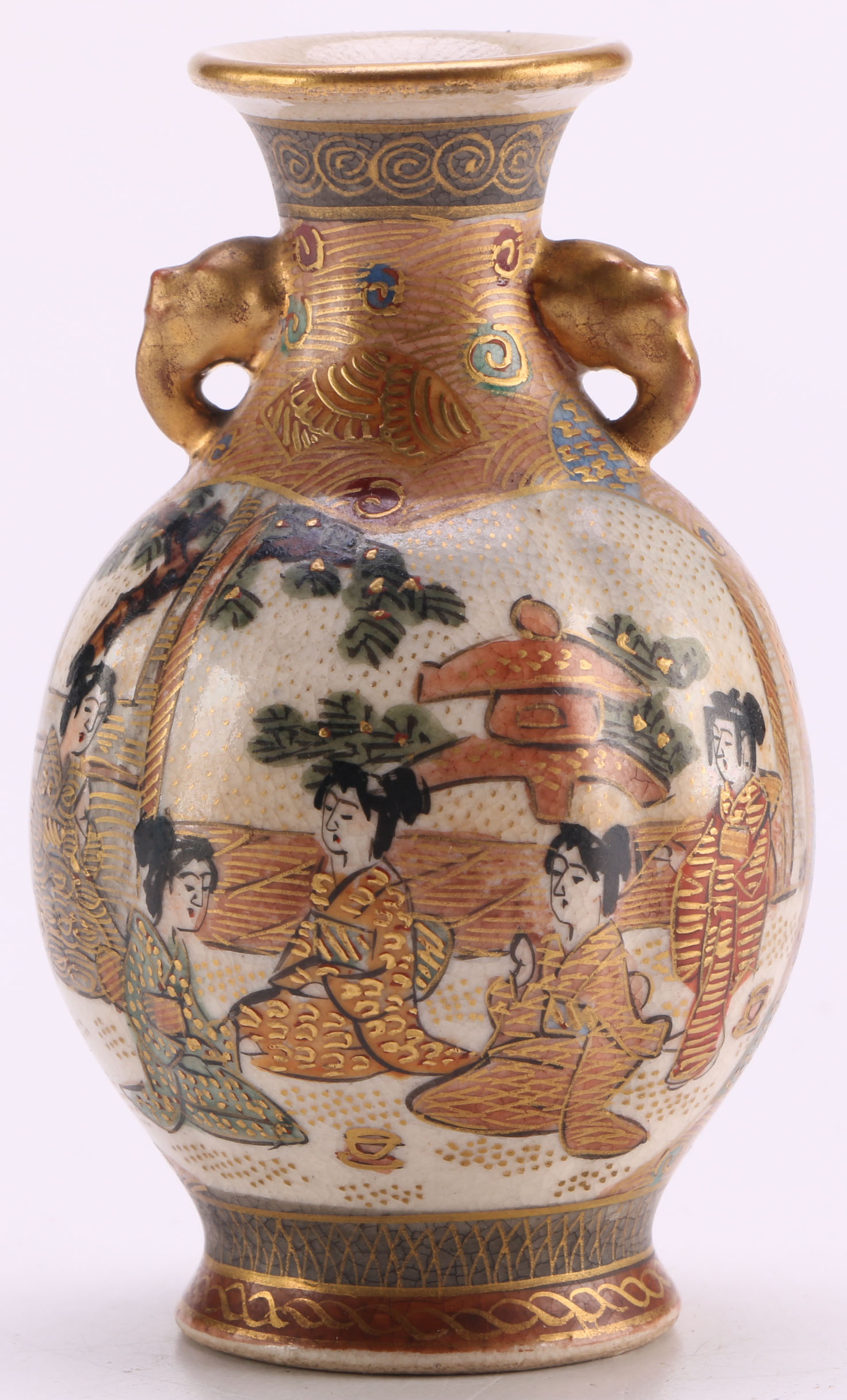 Collection of Fine Japanese Satsuma Stoneware | EBTH