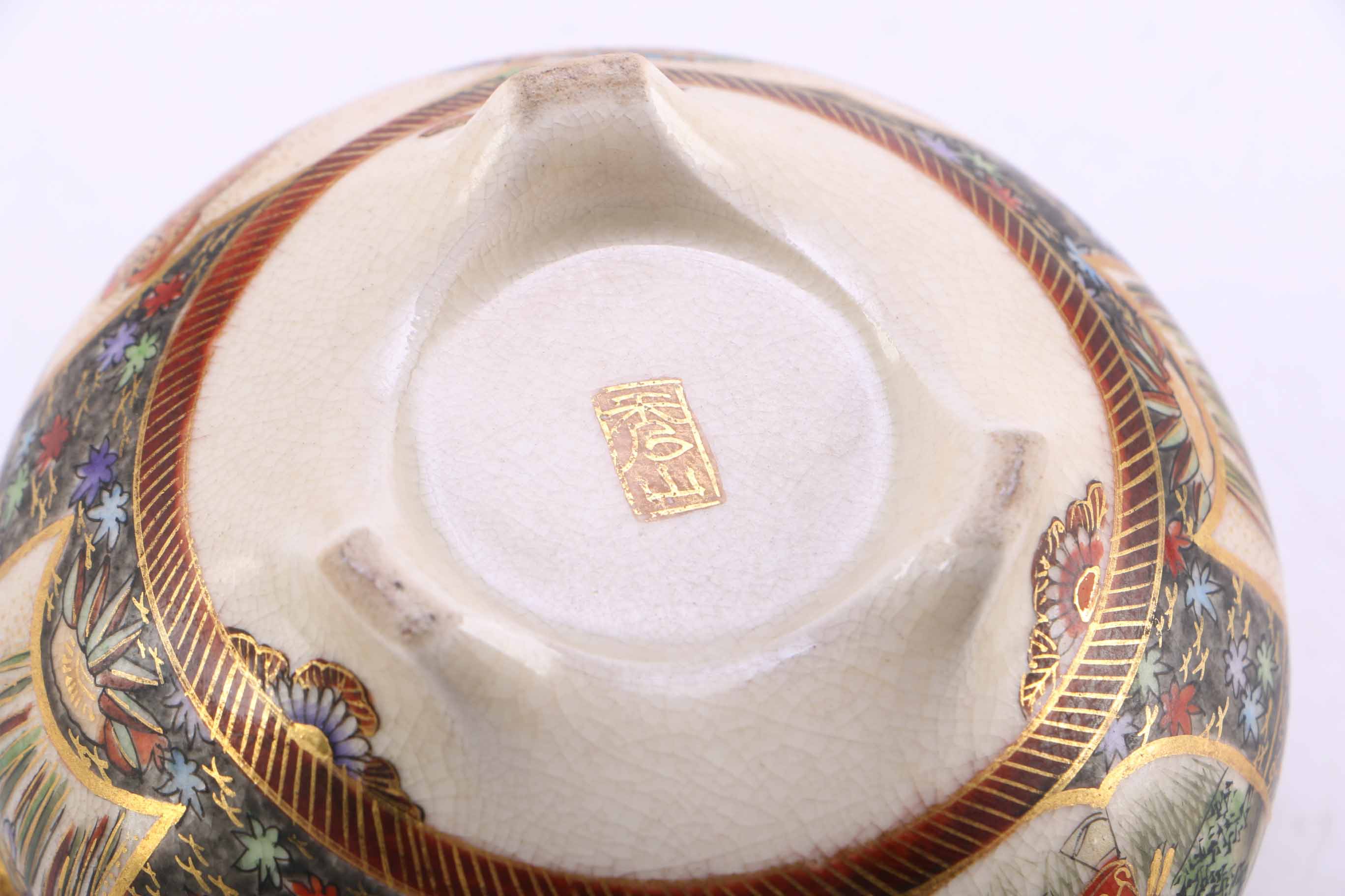 Collection of Fine Japanese Satsuma Stoneware | EBTH
