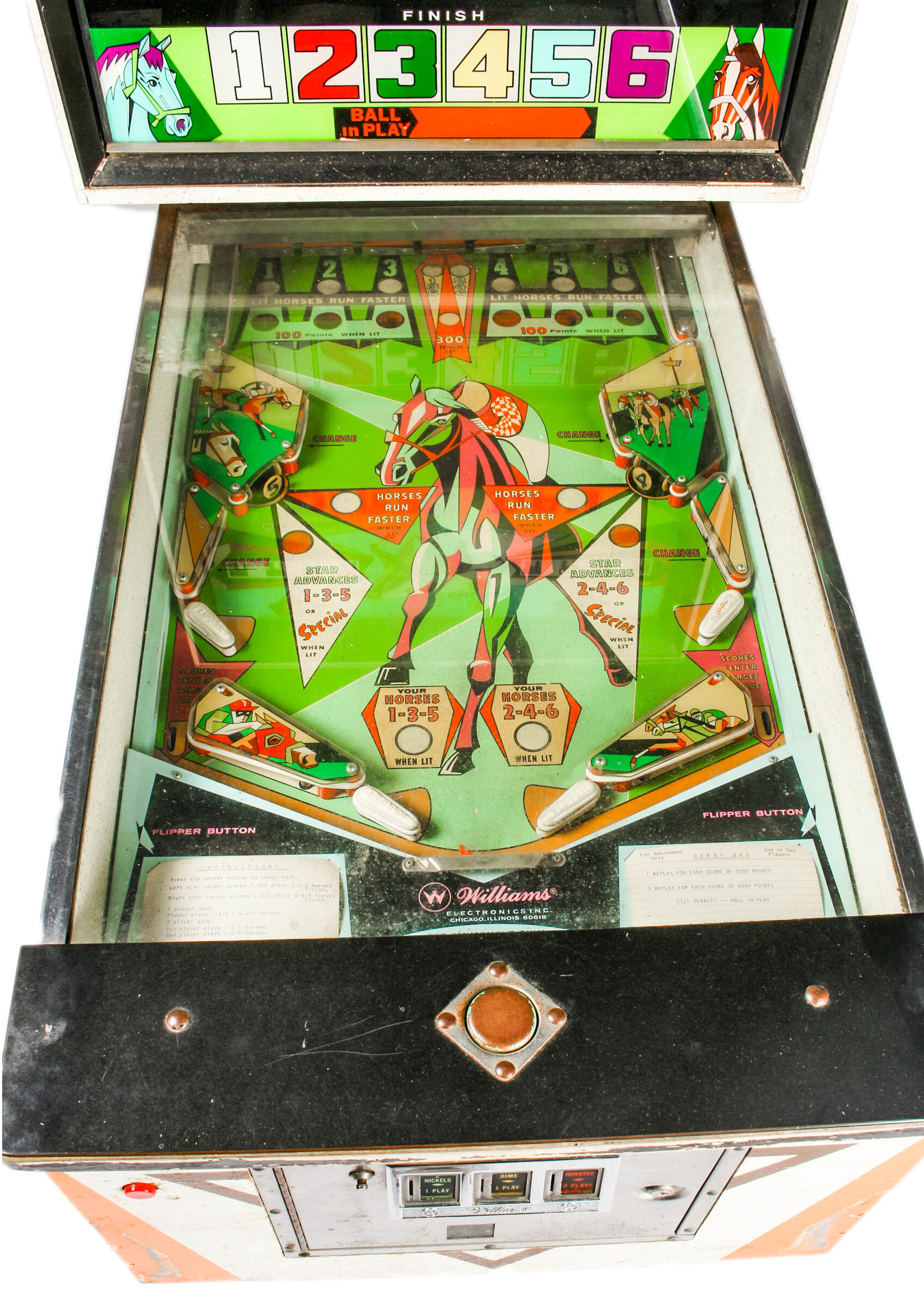 Derby Day Pinball Machine | EBTH