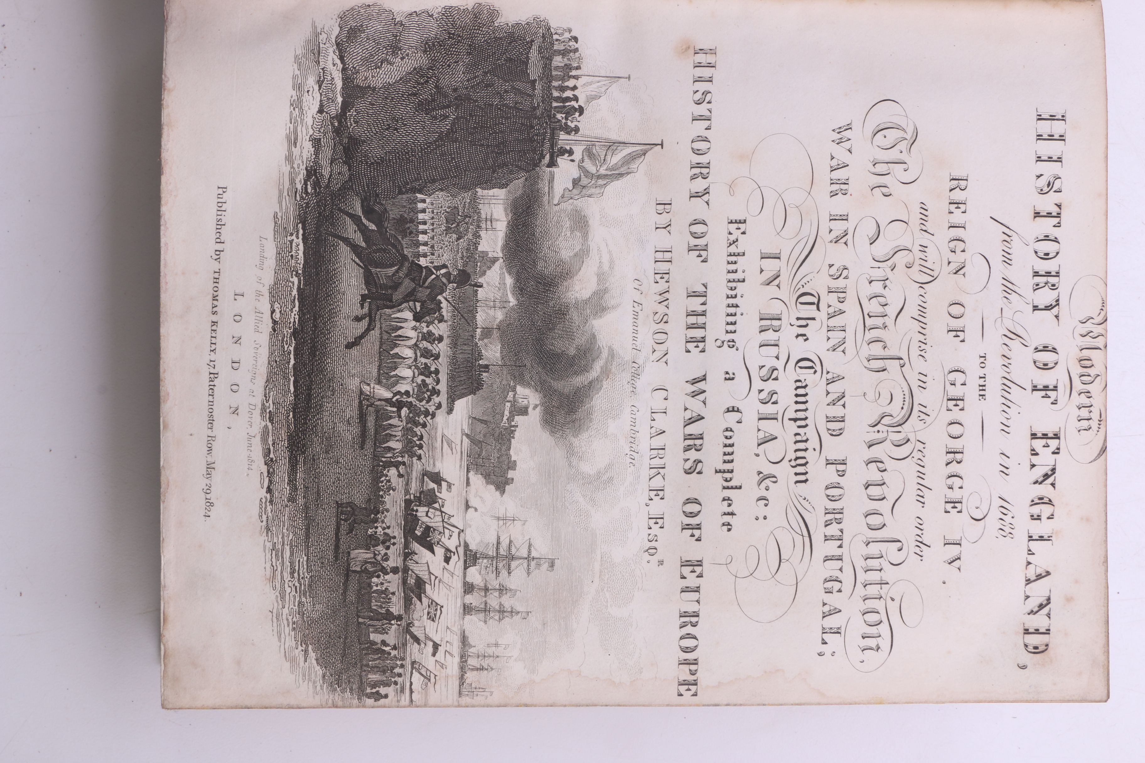 1823 Three Volume "History of England" Set | EBTH